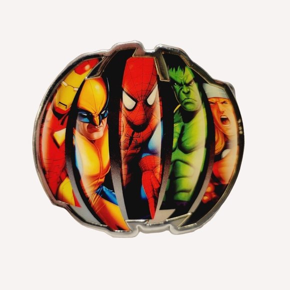 Marvel | Accessories | 209 Marvel Superheroes Belt Buckle Hulk Thor ...